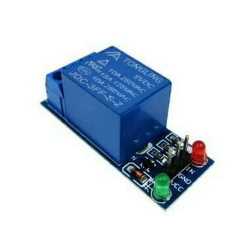 Jual Relay Module 1 Channel 5V With LED For Arduino STM32 PIC AVR ARM uC | Shopee Indonesia