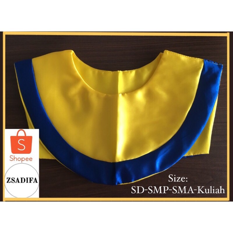 Jual (Aksesoris Tambahan) SAMIR DAN TOPI TOGA WISUDA | Shopee Indonesia