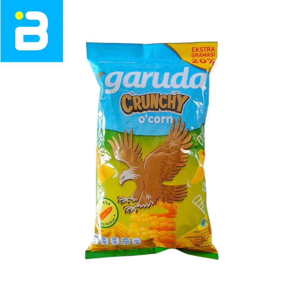 Jual Garuda Crunchy O'corn Rasa Jagung Bakar 84 G | Shopee Indonesia