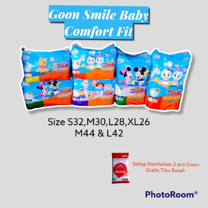 Jual Goon Smile Baby Comfort Fit EDISI DISNEY S32/M30/L28/XL26 | Shopee Indonesia