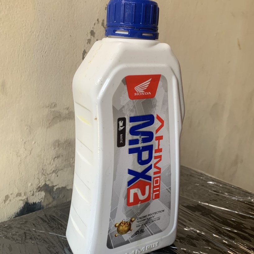 Jual NO BARCODE 48/ DUS NEW MPX2 800ML ISI 24 OLI MOTOR MATIC AHM OIL ...