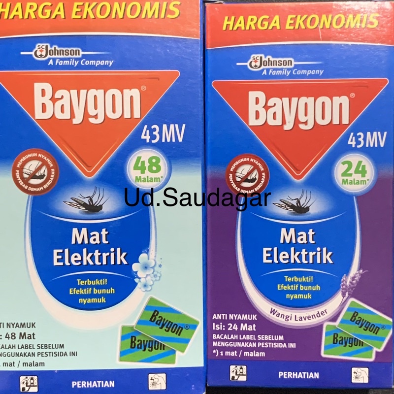 Jual Baygon Mat Elektrik Refill isi 48 / 24 | Shopee Indonesia