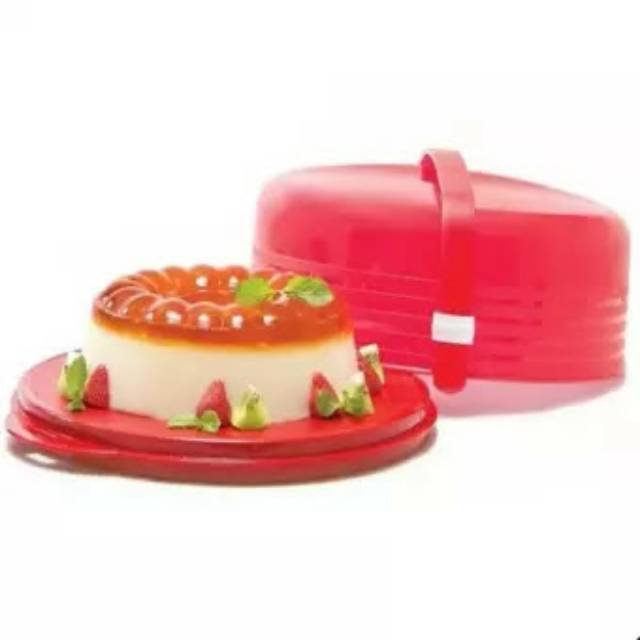 Jual Wadah kue snack gorengan tart cake taker merah bahan tebal ...