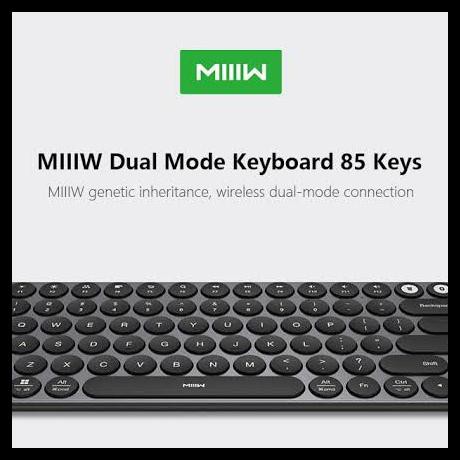 Jual Xiaomi Miiiw Keyboard Air 85 Keys Dual Mode - Wireless Keyboard ...