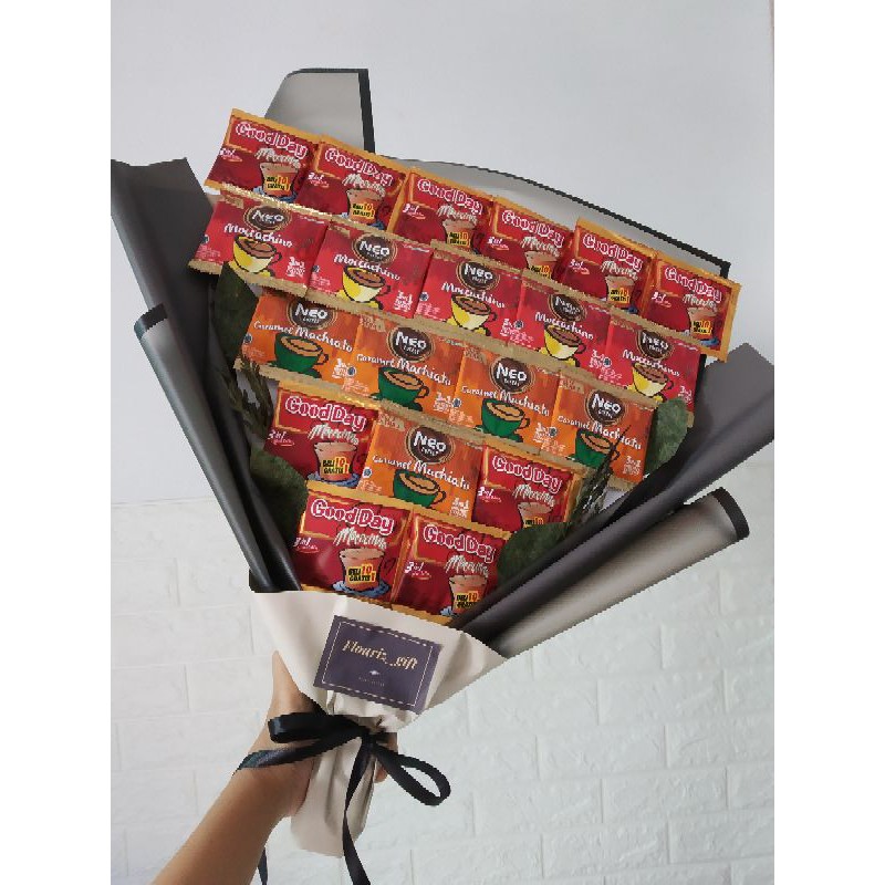 Jual snack bouqet/ bucket kopi/ bucket makanan | Shopee Indonesia