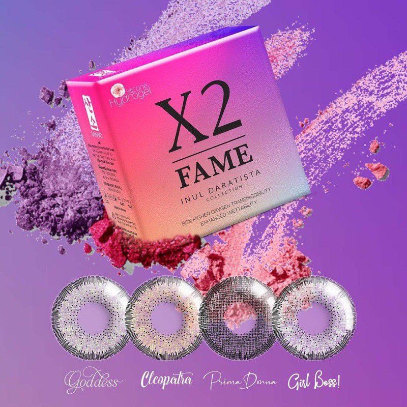 Jual SOFTLENS X2 FAME INUL DARATISTA 14,5 MM BY X2 FREE LENSCASE ...