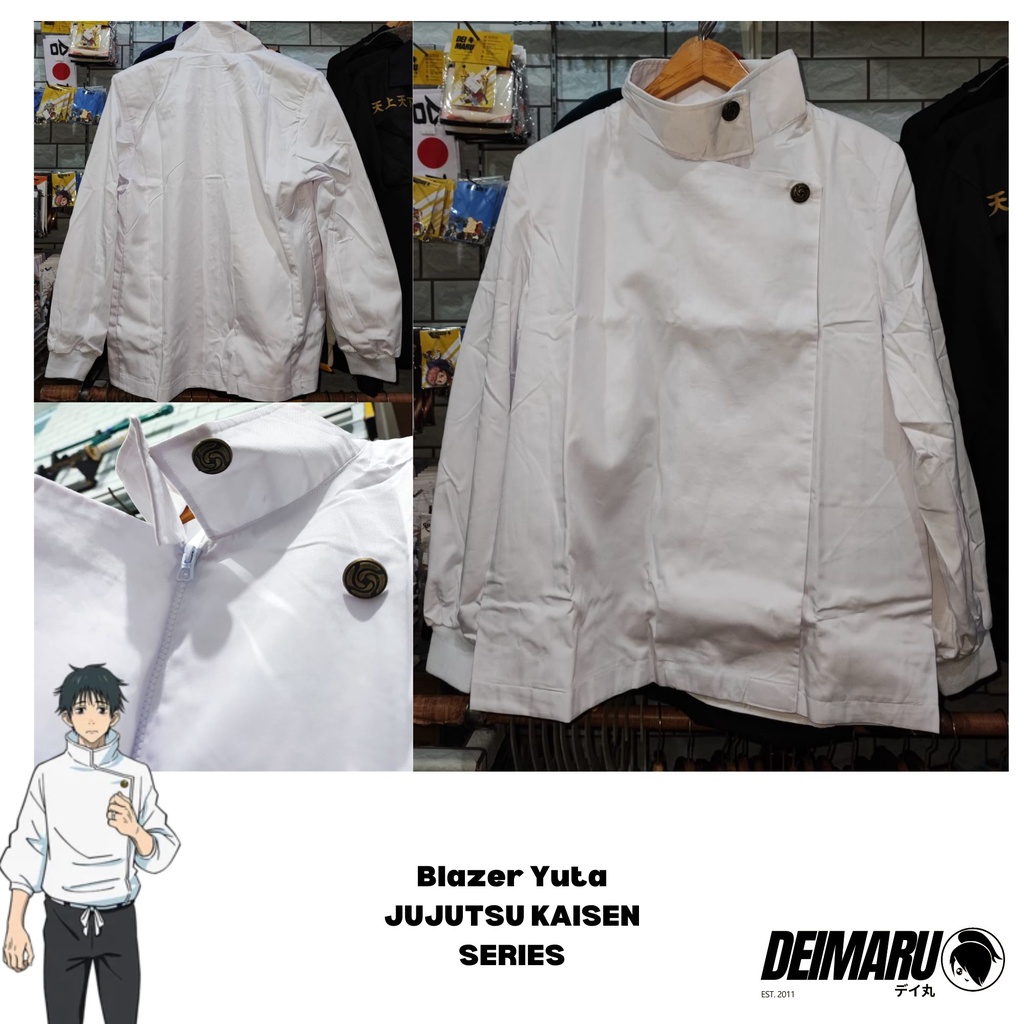 Jual Jaket Blazer Cosplay Yuuta Okkotsu Jujutsu Kaisen | Shopee Indonesia