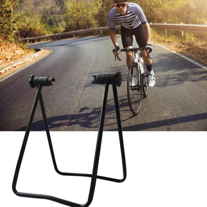 Jual Standar display/peddock sepeda segitiga lipat Universal Kokoh ...