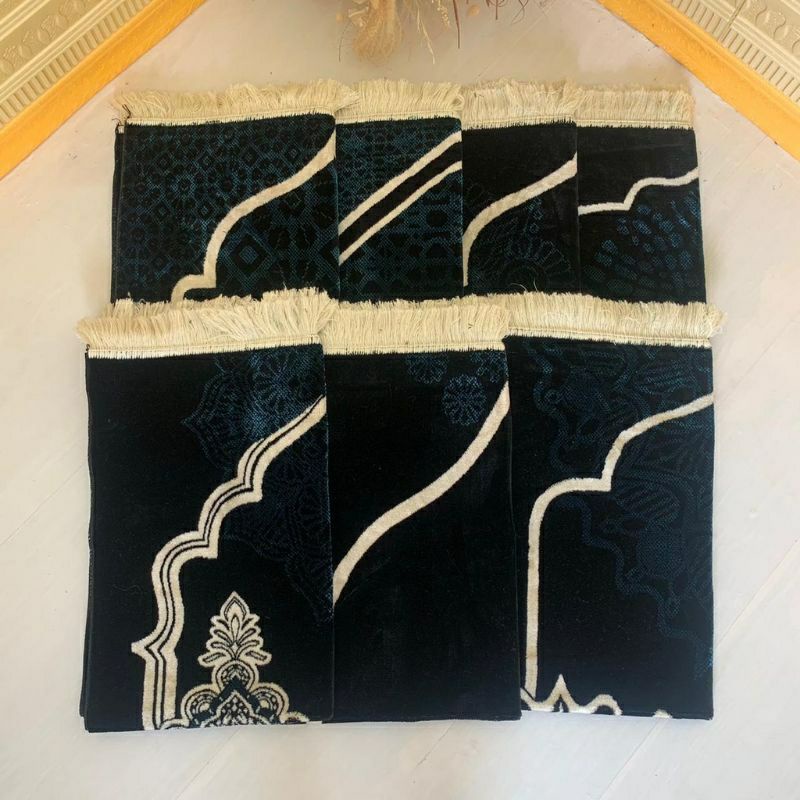 Jual sajadah turki premium tebal lembut dan beludru halus,khusus dasar ...