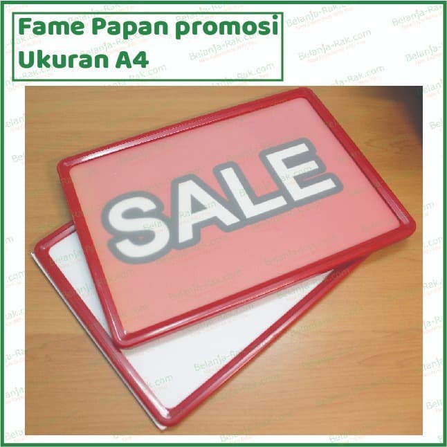 Jual FRAME PAPAN PROMOSI A4 BINGKAI PROMOSI | Shopee Indonesia