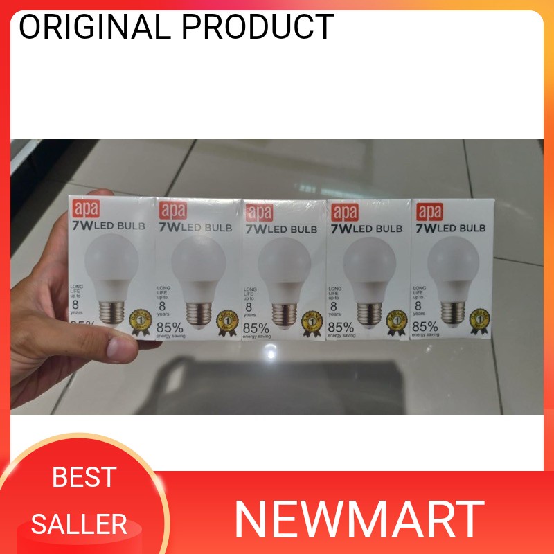 Jual Apa Bohlam Lampu Led 3W 5W 7W 9W Putih Original Ace Hardware ...