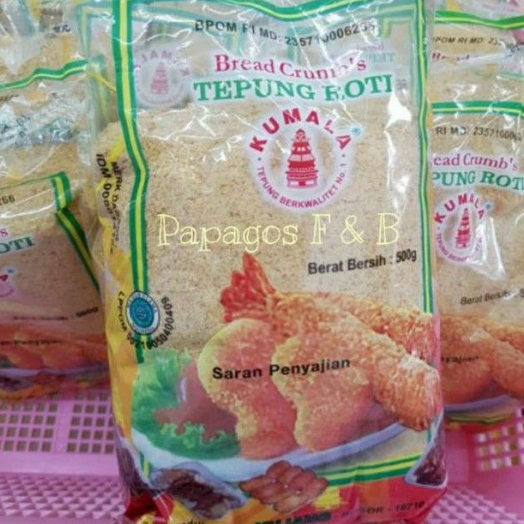 Jual Tepung Roti Halus Kumala / Bread Crumbs kumala 500 gr / gram ...