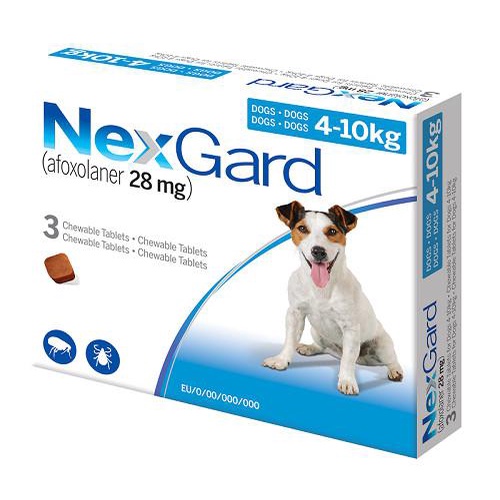 Jual Nexgard Dog Size Medium 4 - 10 Kg Anjing M Obat Kutu Demodex Scabies | Shopee Indonesia