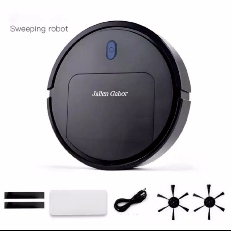 Jual VACUUM ROBOT JALLEN GABOR PEMBERSIH LANTAI SMART CLEANER SWEEPING ROBOT PINTAR | Shopee ...
