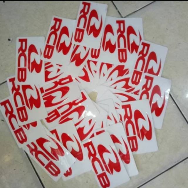 Jual Stiker RACINGBOY RCB kattingan cutting original Made in Malaysia ...