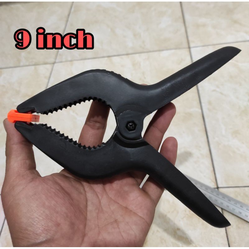 Jual 9 inch - Klem Jepit Kayu Besi / Spring Clamp / Alat Penjepit Kayu ...