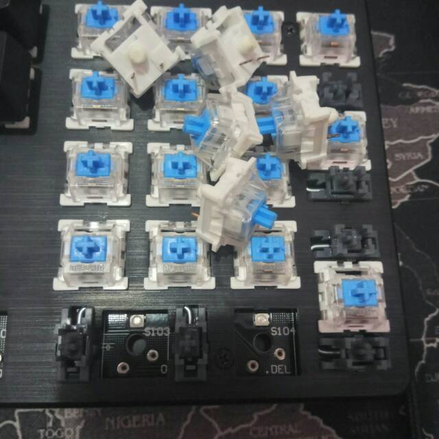 Jual Outemu Blue Switch SMD Mechanical Keyboard | Shopee Indonesia