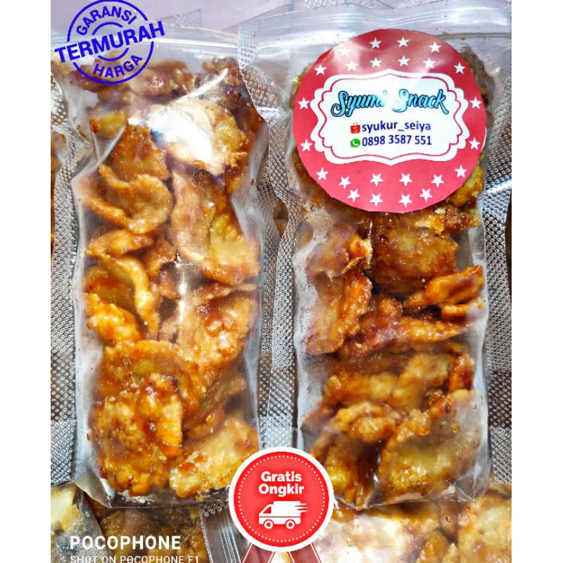 Jual EMPING / KERIPIK EMPING PEDAS MANIS / CEMILAN / MAKANAN / JAJANAN ...