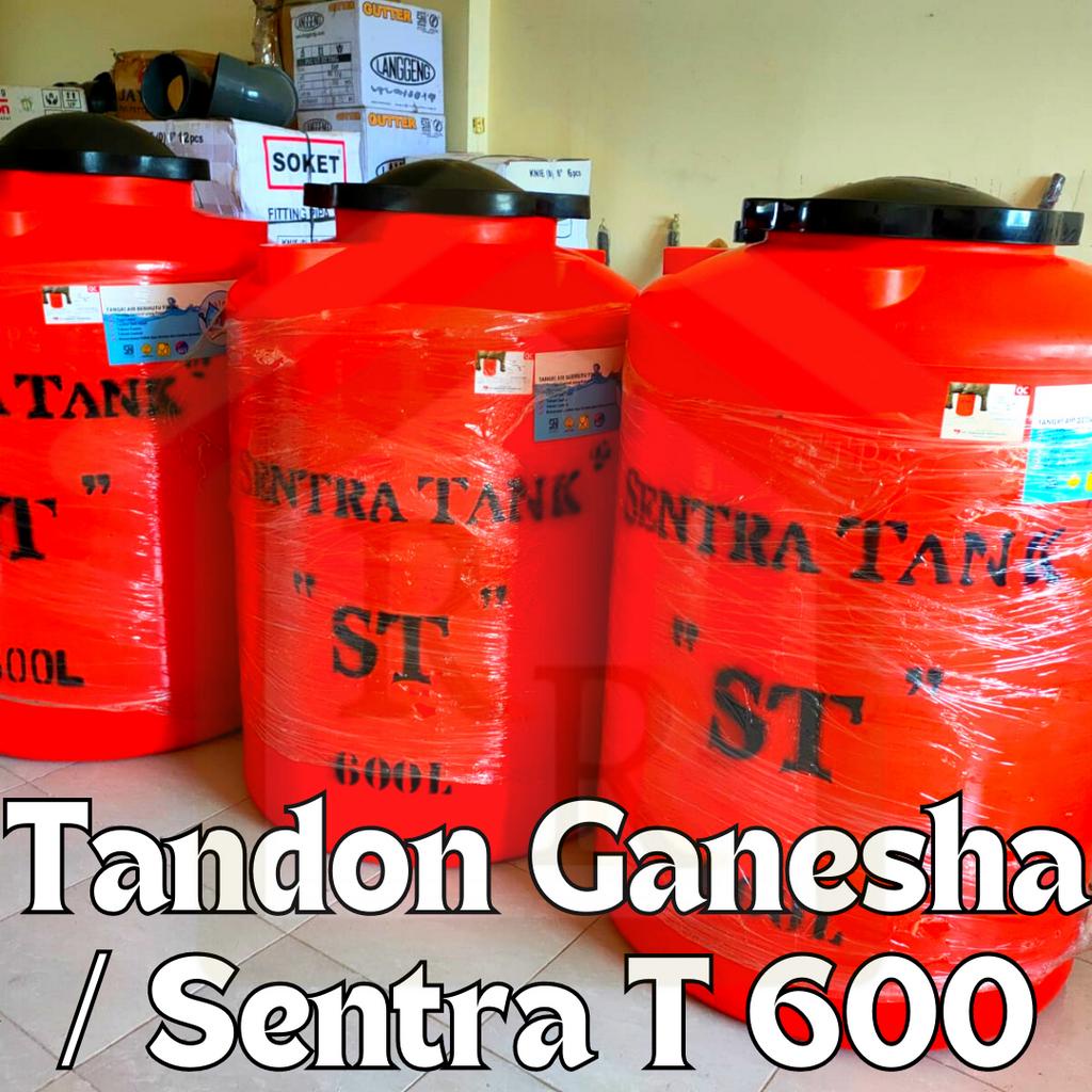 Jual TANDON/ TANGKI/ TOREN AIR GANESHA 600/ 600 LITER/ READY/ TERMURAH ...