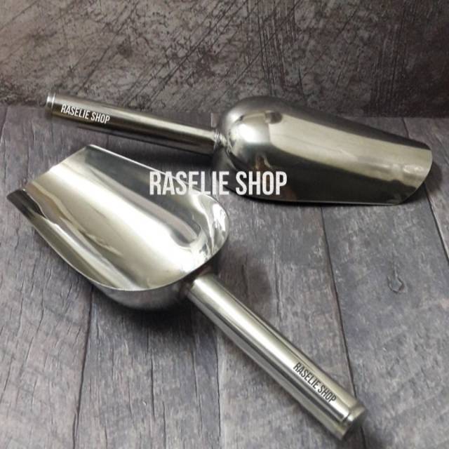 Jual Sekop Kopi Terigu Kacang Skop Beras Sendok Es Ukuran KECIL ...