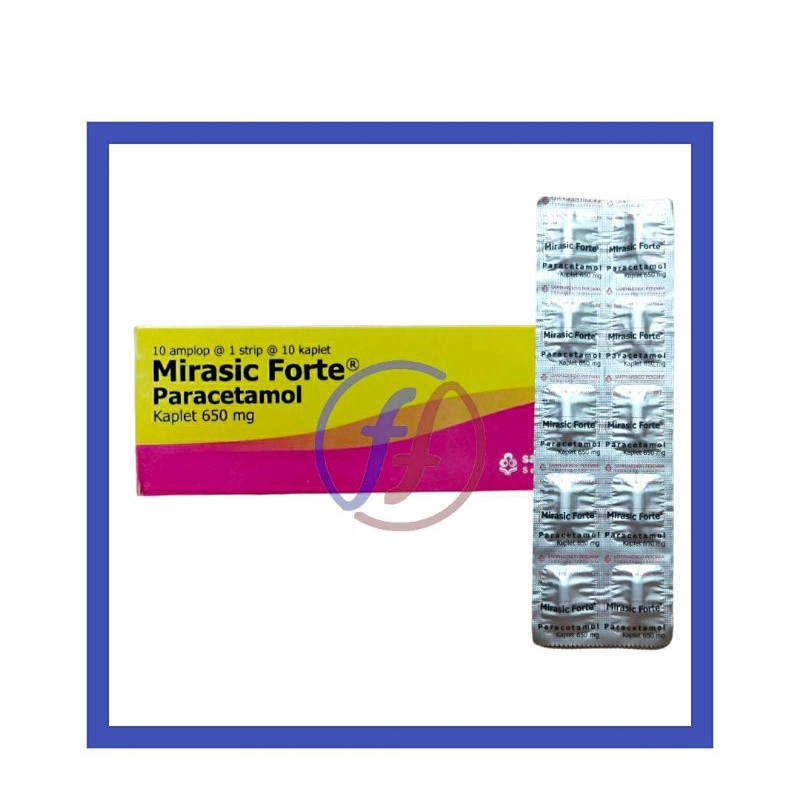Jual MIRASIC FORTE PARACETAMOL 650MG | Shopee Indonesia