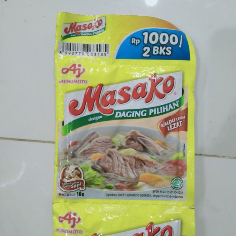 Jual Masako Sapi Saset 1 renceng | Shopee Indonesia