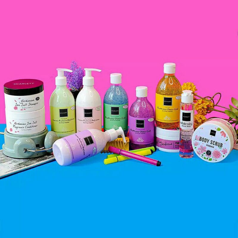 Jual SCARLETT WHITENING BODY LOTION by Felicya Angelista / HAND BODY ...