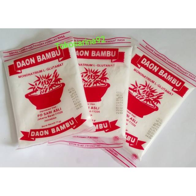 Jual Vetsin Cap daon Bambu 73 gram | Shopee Indonesia