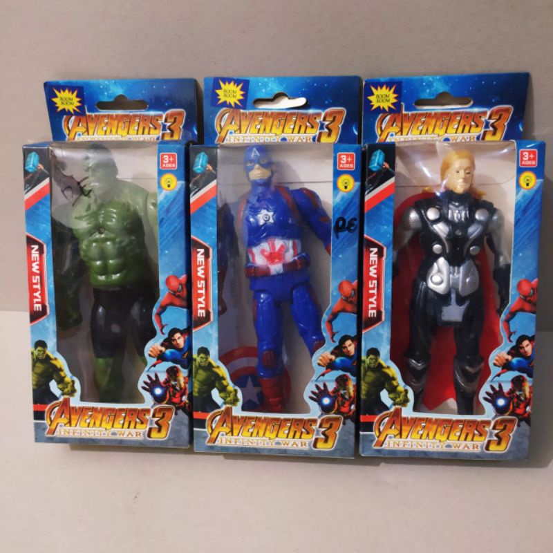 Jual MAINAN ROBOT SUPERHERO BISA NYALA / ROBOT HULK / ROBOT KAPTEN ...