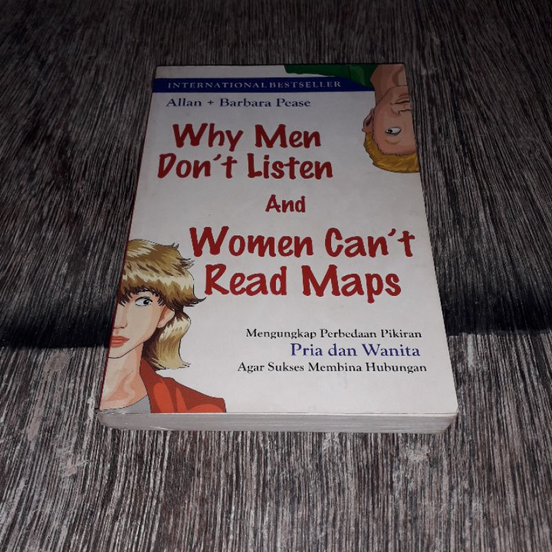 Jual WHY MEN DONT LISTEN AND WOMEN CANT READ MAPS ALLAN BARBARA PEASE ... Jual WHY MEN DONT LISTEN AND WOMEN CANT READ MAPS ALLAN BARBARA PEASE ...