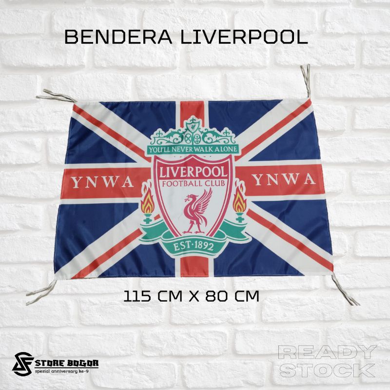 Jual BENDERA LIVERPOOL ENGLAND FLAG BESAR TERMURAH | Shopee Indonesia