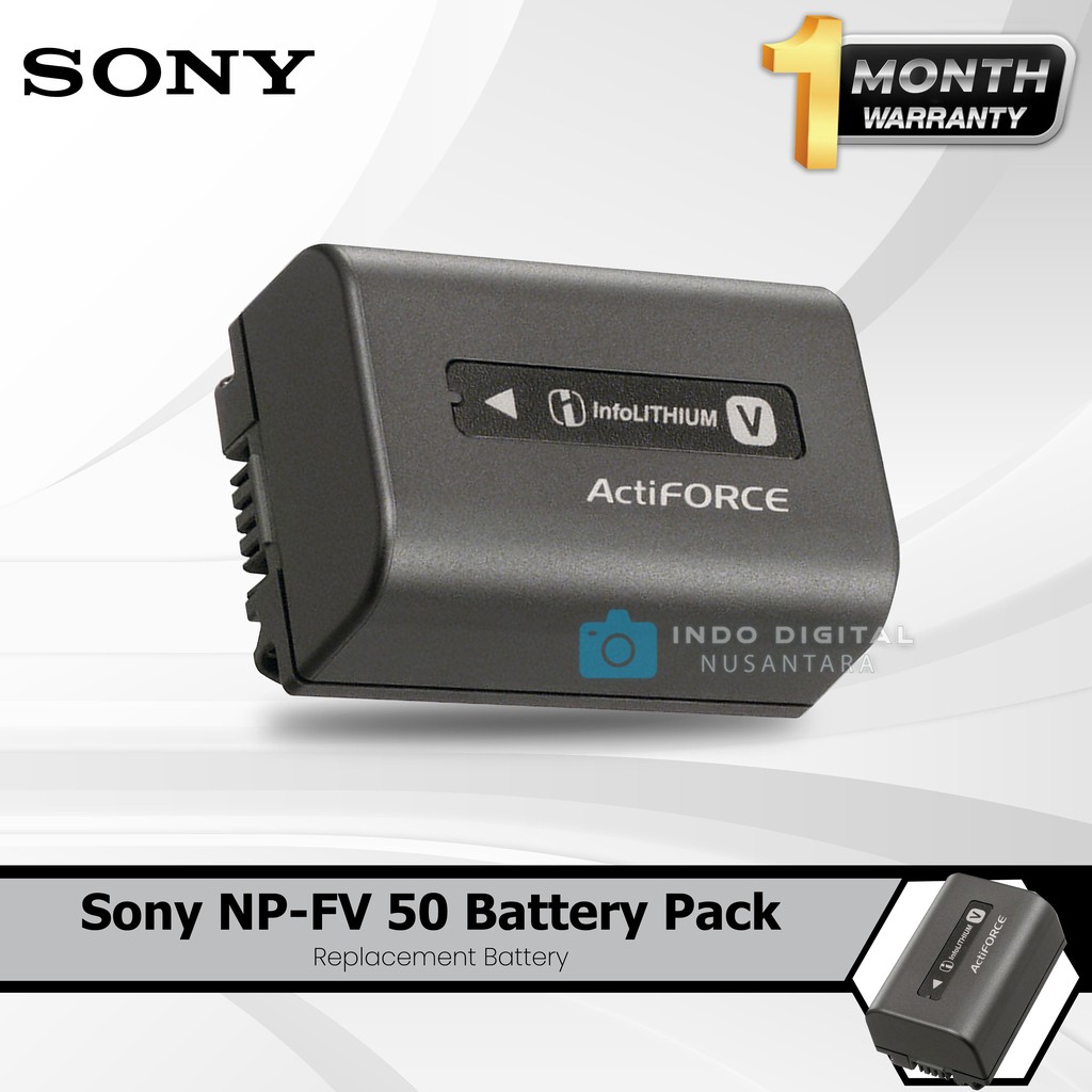 Jual BATERAI SONY NP-FV50 | Shopee Indonesia