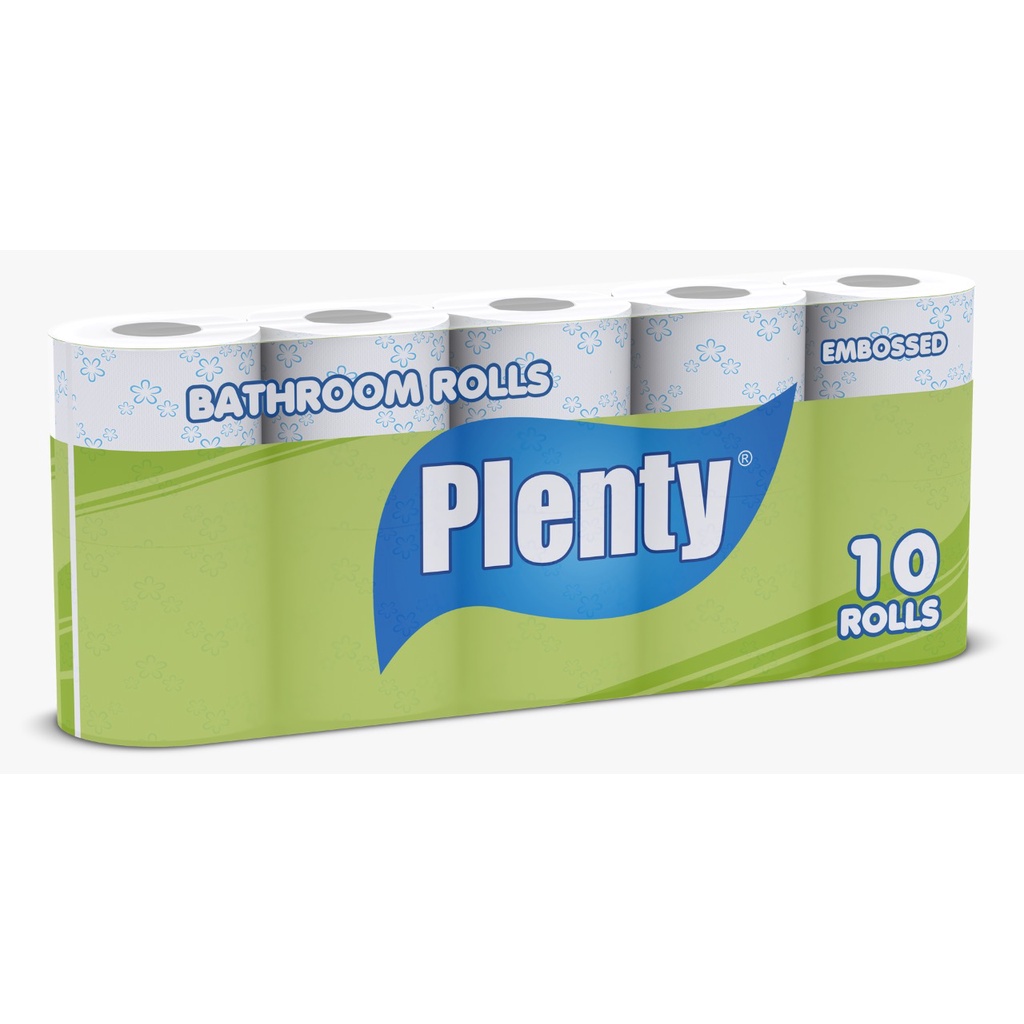 Jual PLENTY TISSUE BATHROOM ROLL ISI 10 | Shopee Indonesia
