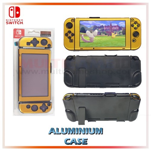 Jual Switch Aluminium Case Set (Gold) | Shopee Indonesia