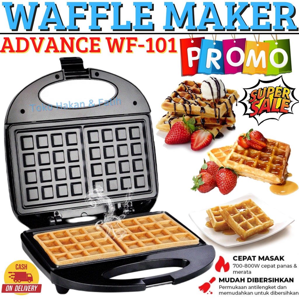 Jual Alat Pemanggang Waffle Maker Advance WF-101 / WF-206 - Cetakan ...