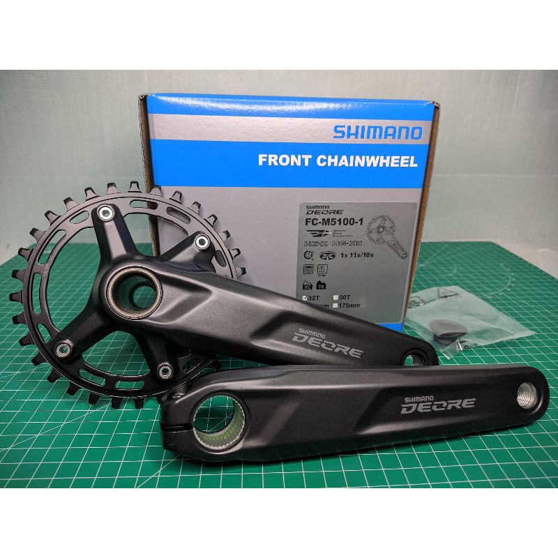 Jual Crank Shimano Deore M5100 11 Speed 32T Crankset Single Speed Shimano Deore M5100 Crank ...