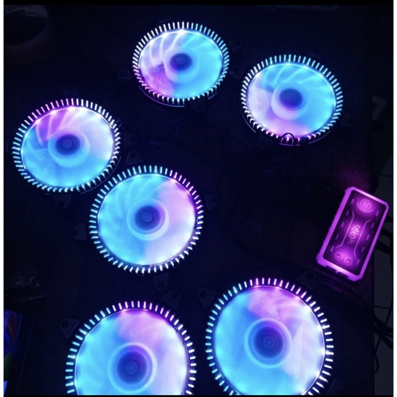 Jual FAN RGB SINGLE 6PIN BLINKMINTS | Shopee Indonesia