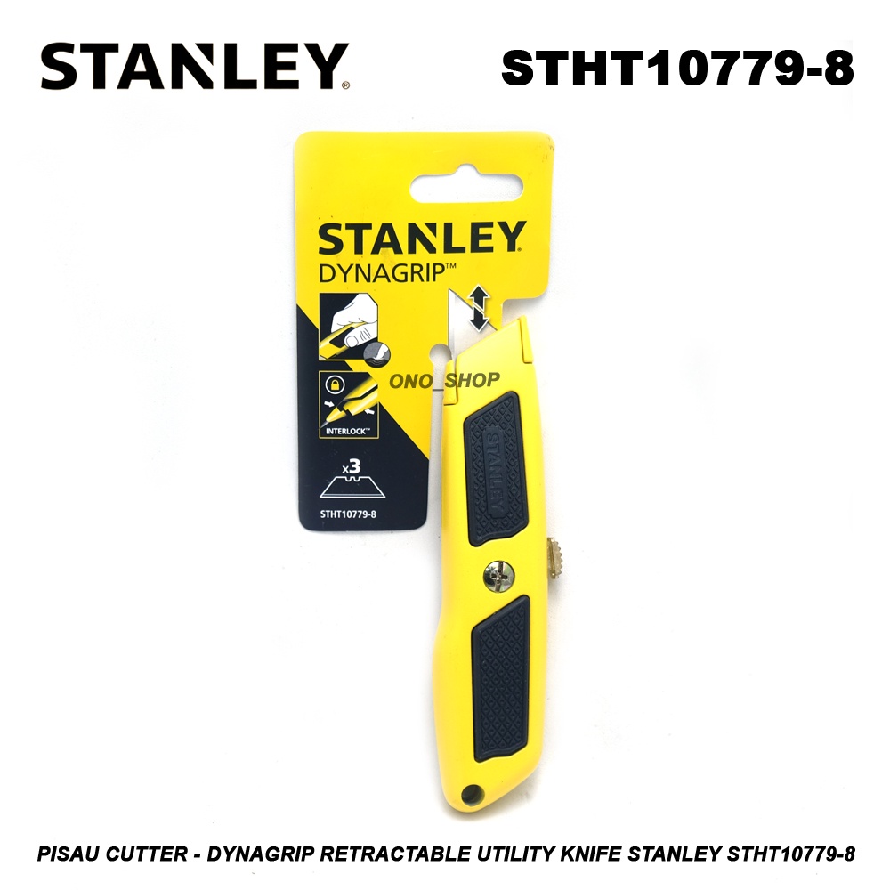 Jual Pisau Cutter - Dynagrip Retractable Utility Knife Stanley ...