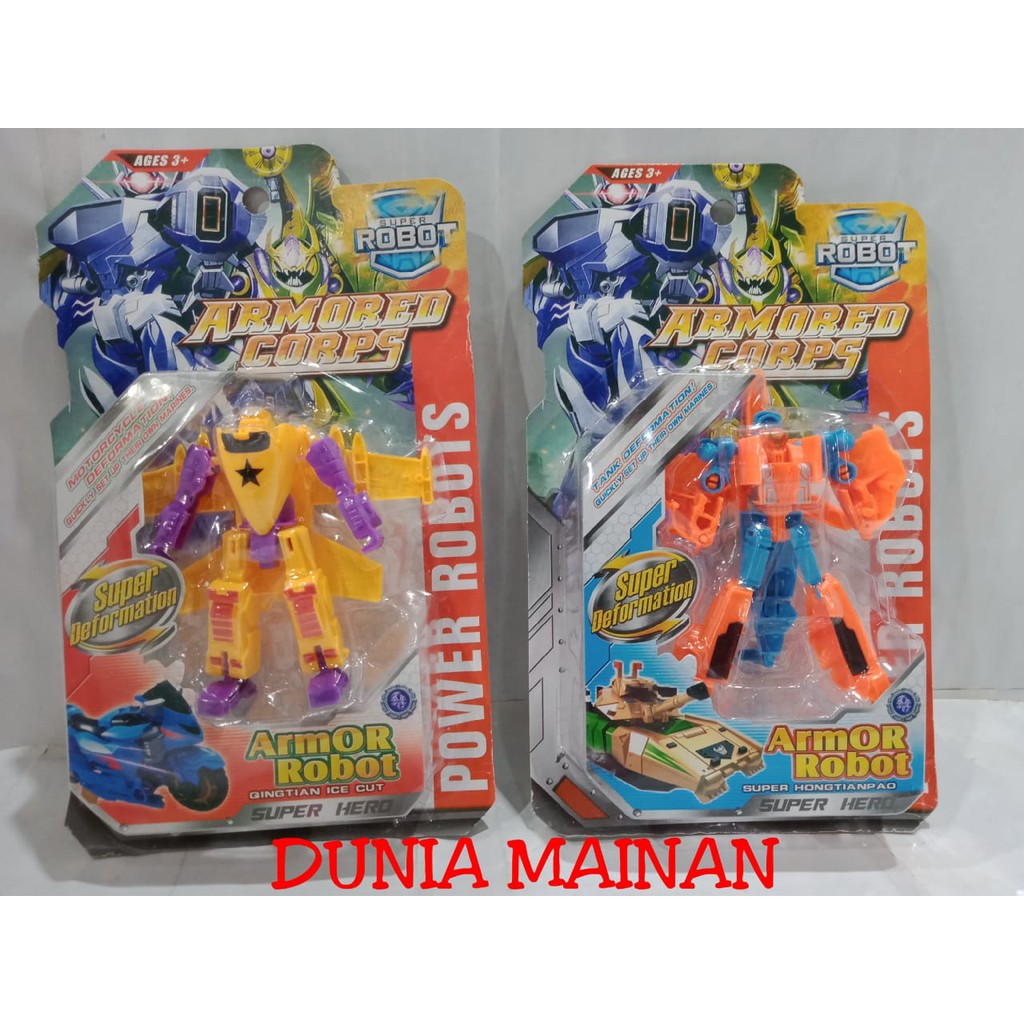 Jual Mainan Robot Armored Corps | Shopee Indonesia