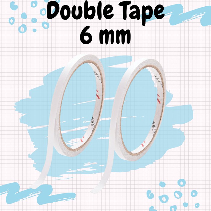 Jual Double Tape 6 mm | Shopee Indonesia