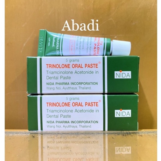Jual Nida Trinolone Oral Paste Original Thailand - Obat Sariawan ...