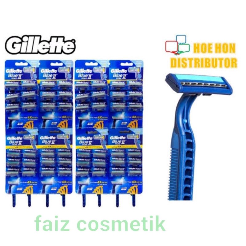 Jual Gillette2 Blue plus(alat cukur buat semua jenis rambut) | Shopee Indonesia