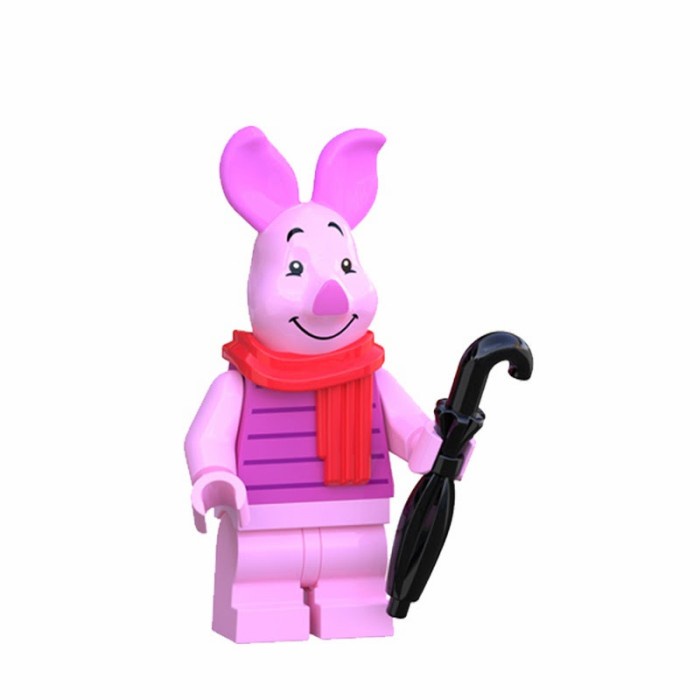 Jual Lego Piglet Minifigure Winnie the Pooh Disney Rabbit Tigger Eeyore ...