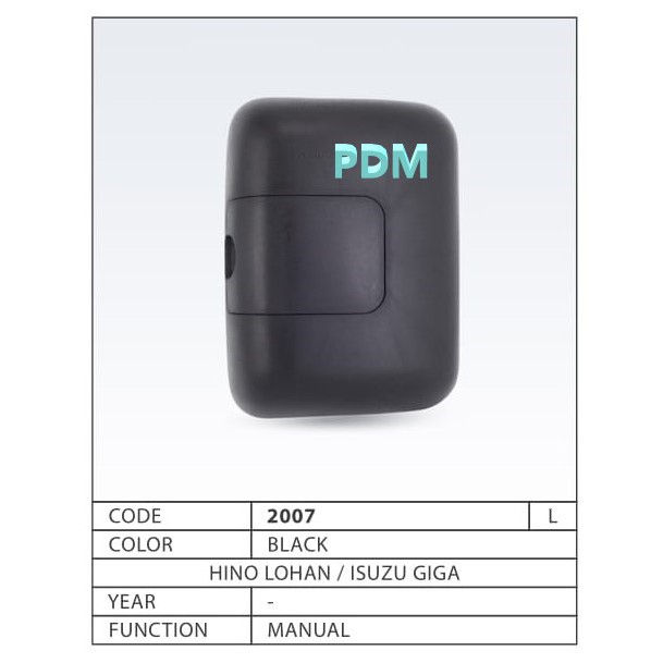 Jual 2007 Kaca Spion Hino Lohan Isuzu Giga Hino Ranger 500 Kiri Manual ...