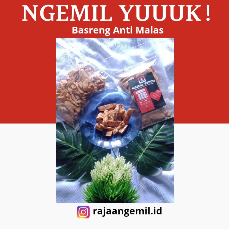 Jual BASRENG VIRAL PEDAS BUY 1 GET 2 Cemilan Sultan RAJA NGEMIL 300gr ...