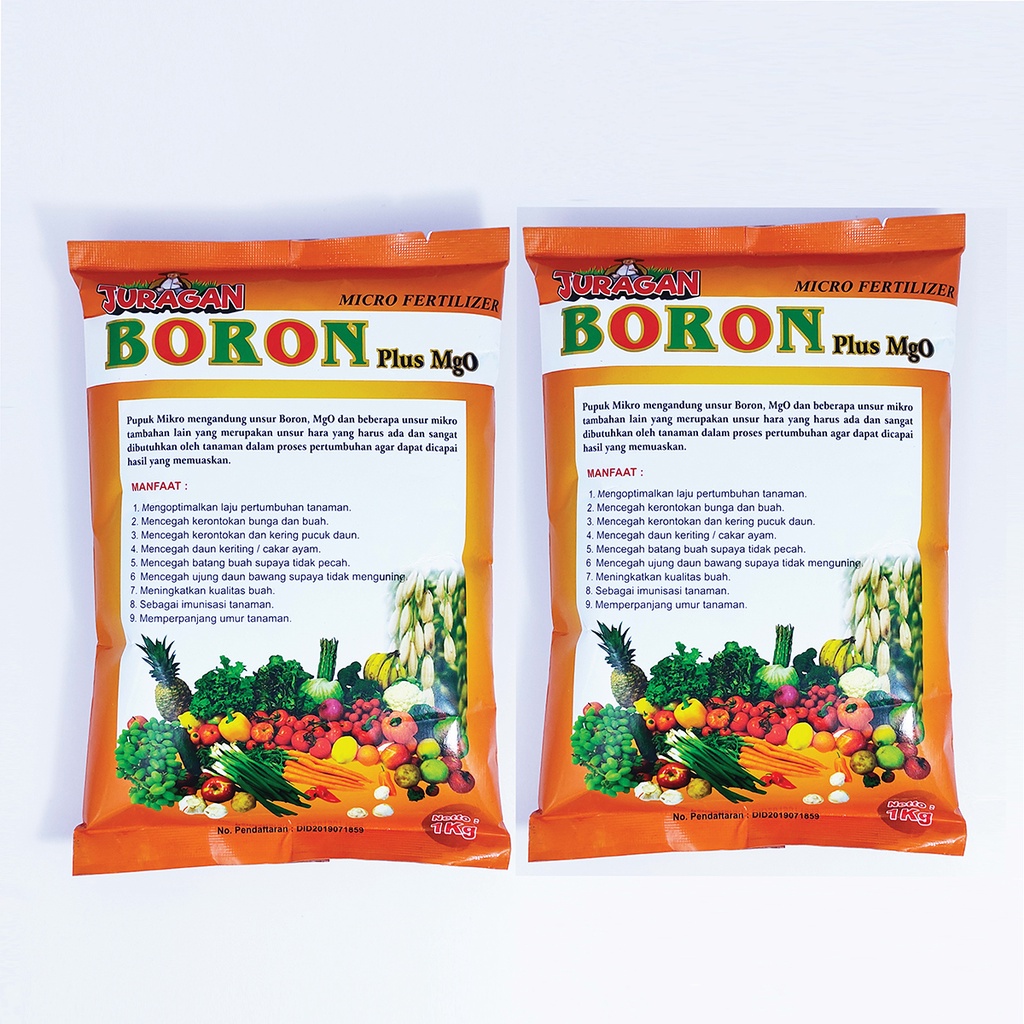 Jual Pupuk TERBAIK Boron Plus Mgo Juragan Micro Fertilizer Untuk semua ...