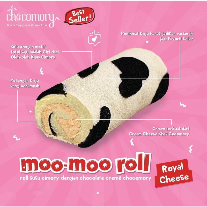 Jual Chocomory moo moo roll | Shopee Indonesia