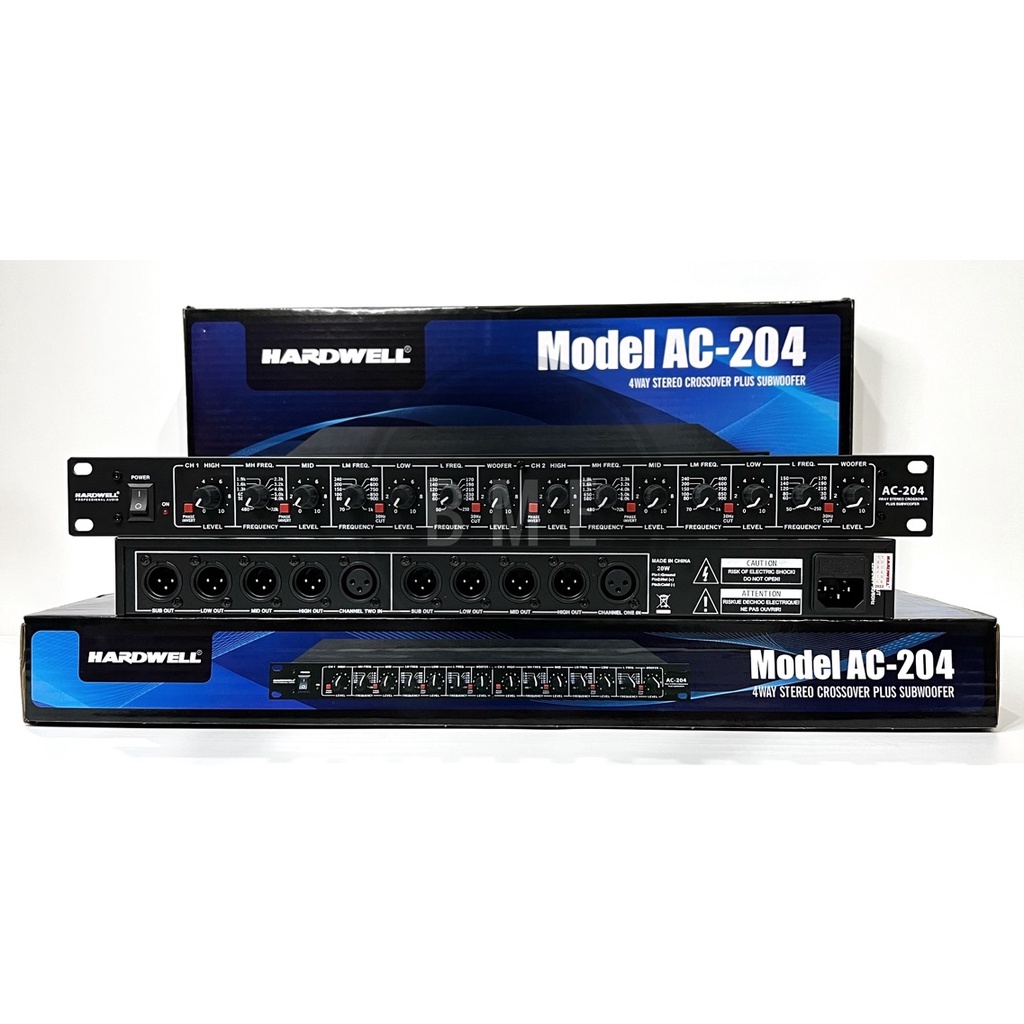 Jual crossover hardwell AC204 ORYGINAL ac 204 stereo 4way PLUS ...