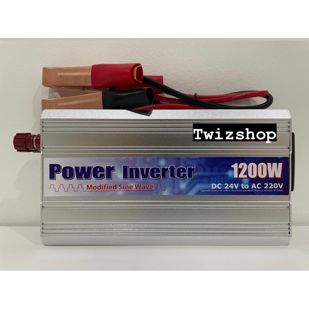 Jual Power Inverter 1200 Watt 24 Volt / Inverter 1.200 W DC 24V to AC ...