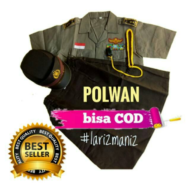 Jual BAJU POLWAN ANAK/SETELAN/KOSTUM ANAK/BAJU PROFESI | Shopee Indonesia